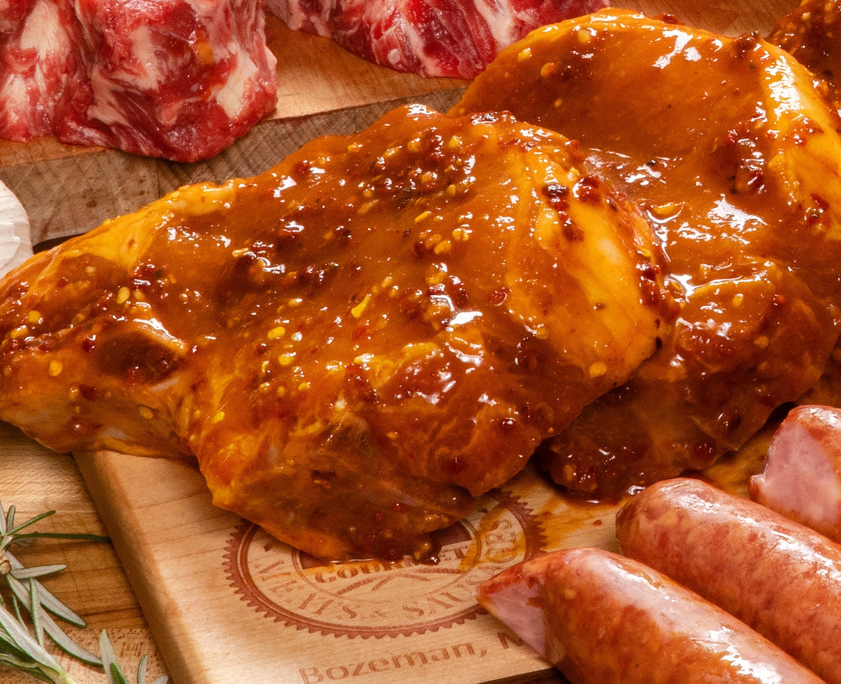 Sweet Red Chili Bone-In Pork Chops – Daniels Gourmet Meats and Sausages